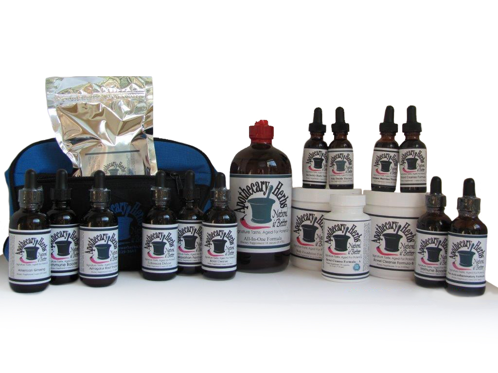 The Power Herbs: NATURAL MEDICINE STARTER STOCK-UP PACKAGE